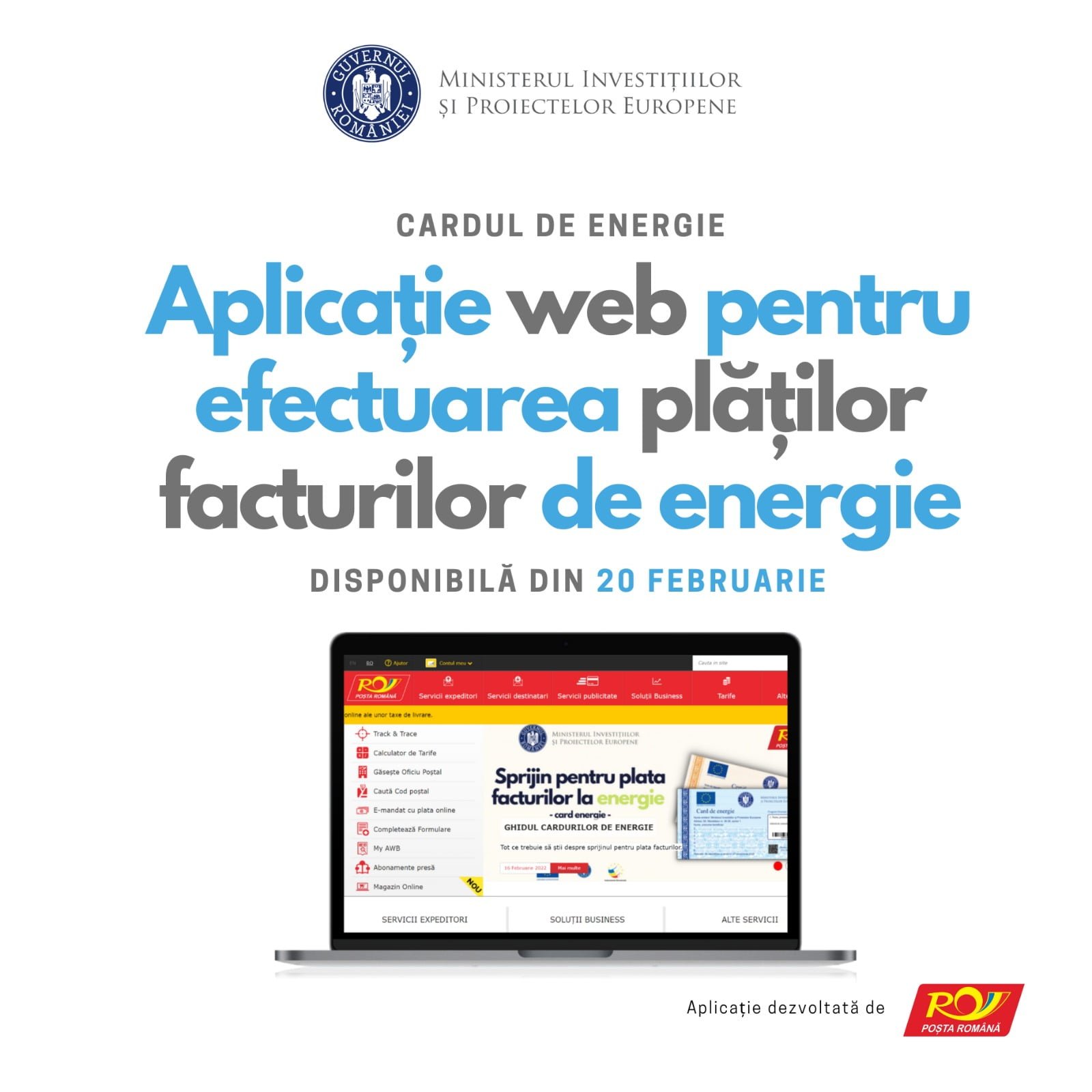Cardul de energie, utilizat direct de acasă - Curierul National
