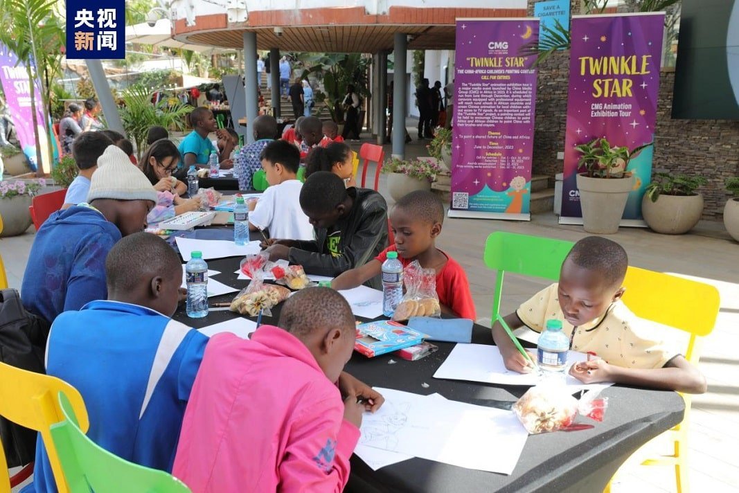 Primul salon de artă și cultură pentru copiii din China și Africa