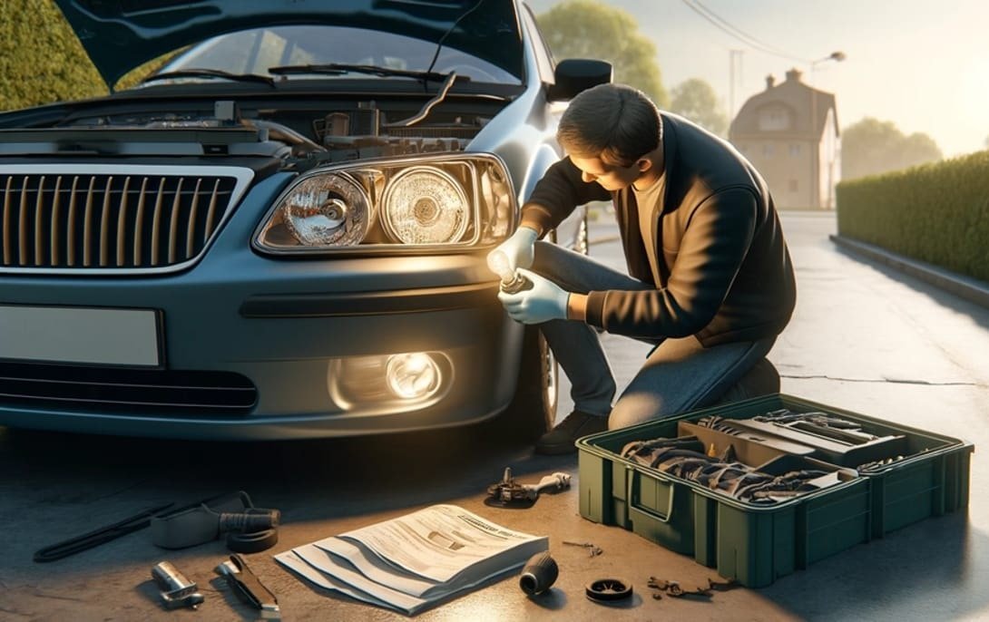 Ghidul în 5 pași pentru schimbarea unui bec ars la mașină