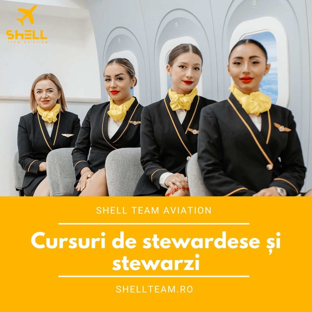 Shell Team Aviation: Școală de Stewardese