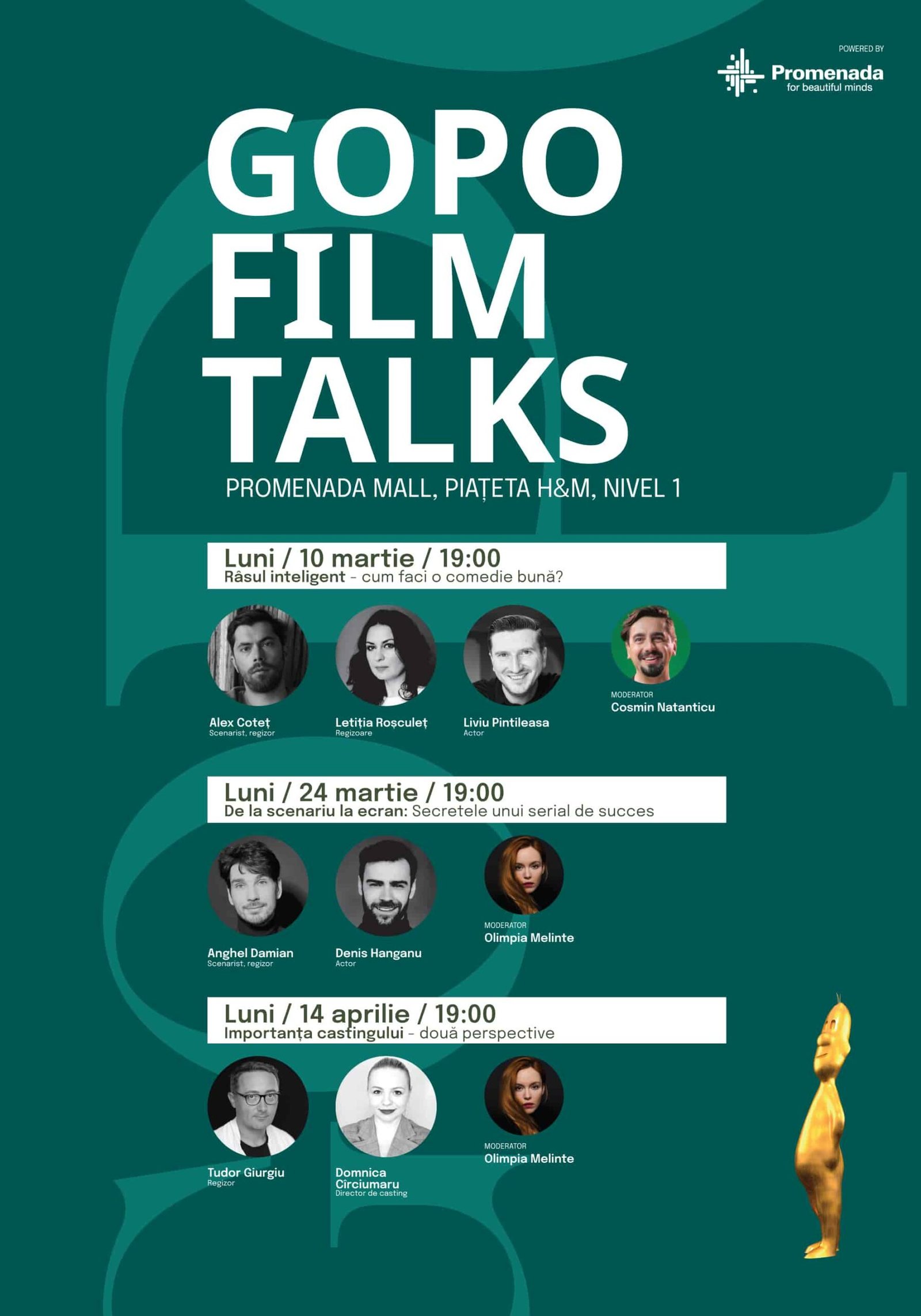 Gopo Film Talks la a doua ediție: regizori, scenariști și actori vin la ...