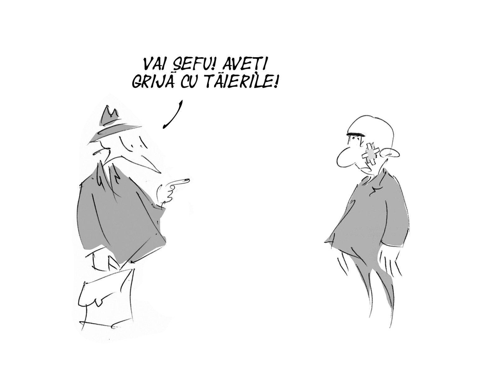 Caricatura zilei - Curierul National