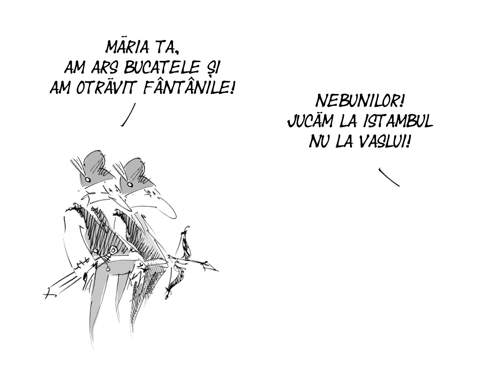 Caricatura zilei - Curierul National
